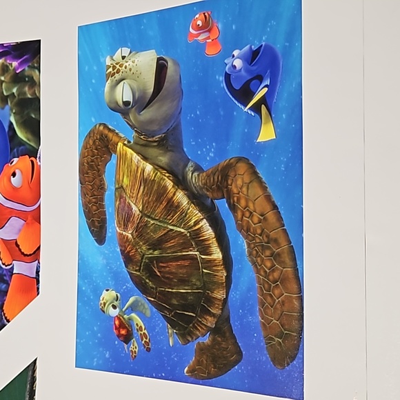 Disney pixxar | Art | Nemo Lithograph Prints 4 Ready To Be Framed ...